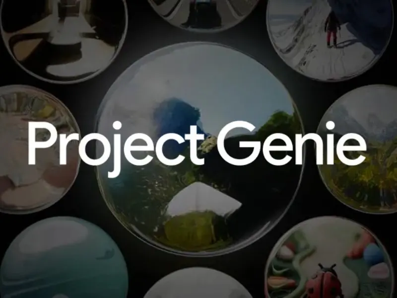 Google Project Genie ile anında dijital dünyalar oluşturulabiliyor ...